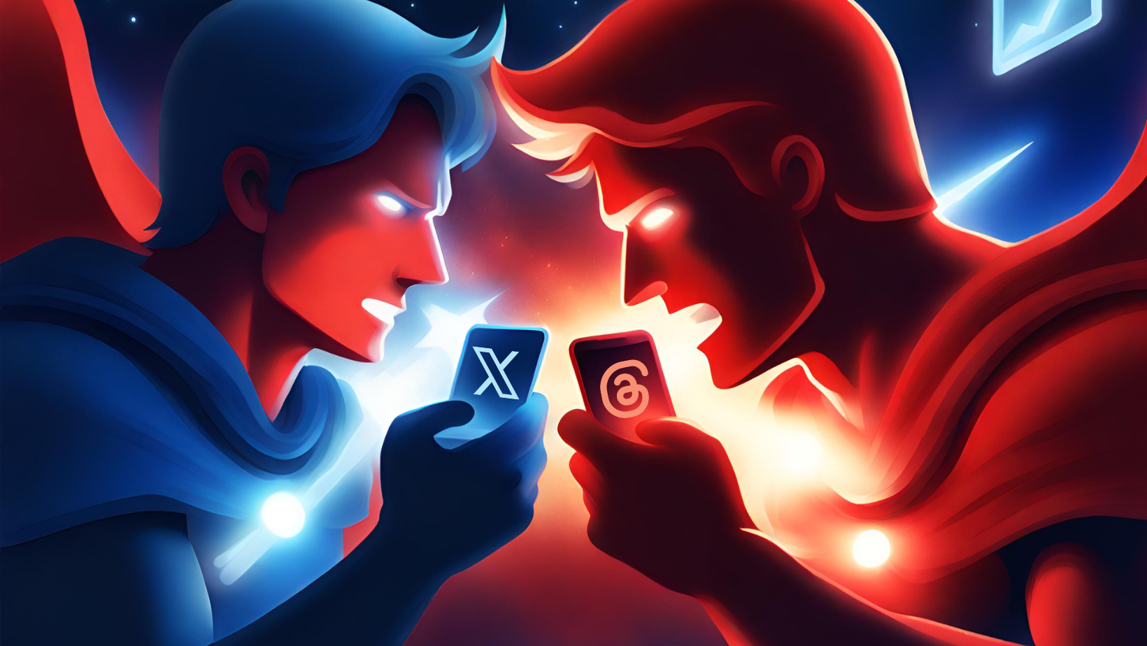 X vs Threads: ¿Quién domina la escena de redes sociales? > Iberpixel ...